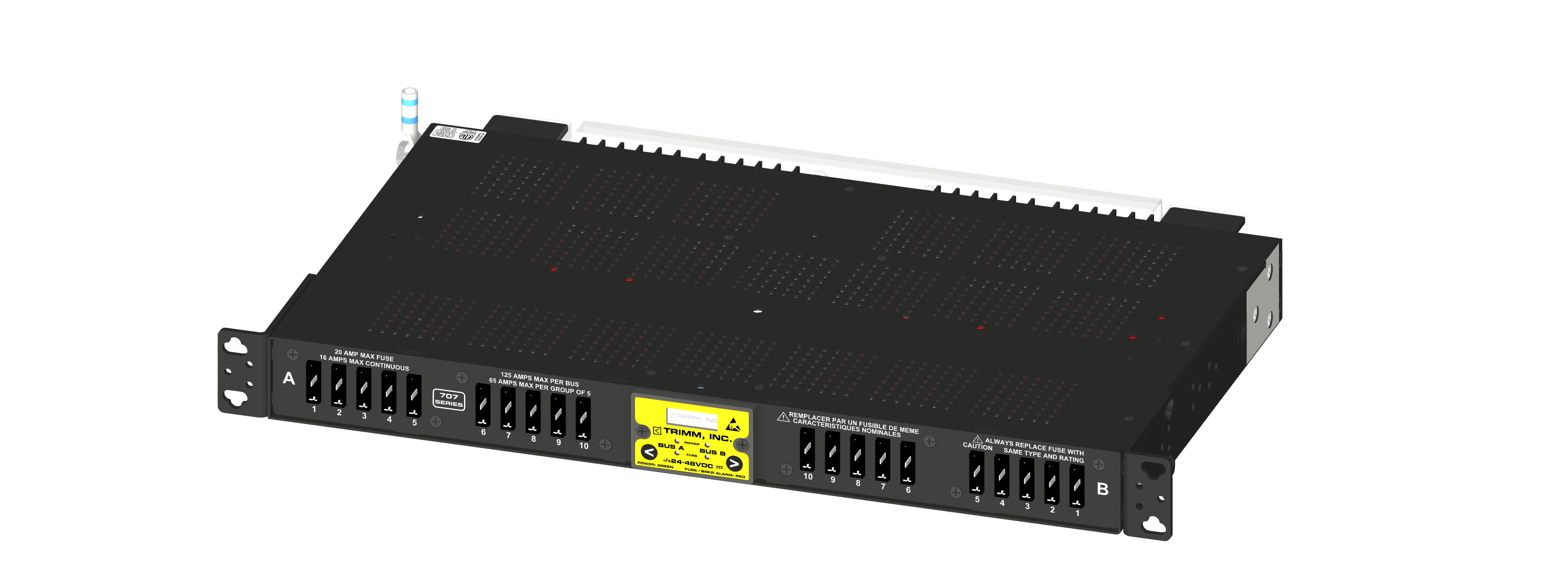 DC Power Distribution Panels and Breakers | Trimm, Inc
