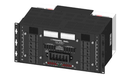 DC Power Distribution Panels and Breakers | Trimm, Inc